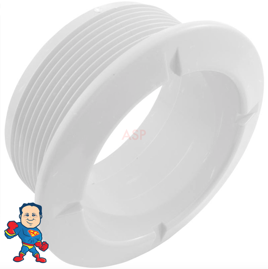 Wall Fitting, Waterway, Poly Jet, 3-1/8" face diameter, 2-5/8" hole ...