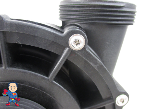 4HP WUA 400 Spa Hot Tub Pump Wet End 56Fr fits Intertek LX Pumps 2" X 2"