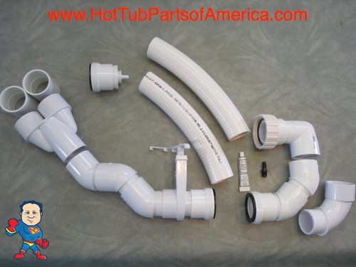 Cal Spa Dually to Single Pump Retrofit Kit with How To Video