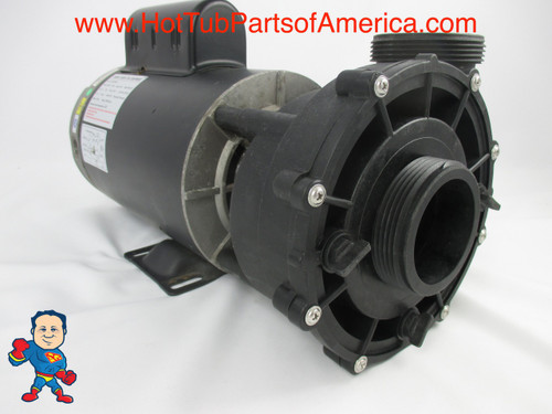 Spa Hot Tub 56Fr Intertek LX Pumps 2" X 2" 3.5HP 2 Speed 230V WUA Video ...