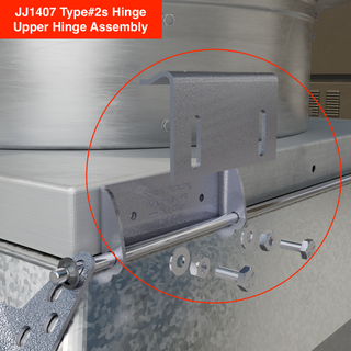 DRIPLOC TYPE#2s EXHAUST FAN HINGE (UPPER HINGE ASSEMBLY KIT) (QTY 10 ...