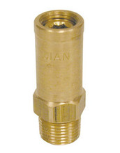 Pop-Off Relief Valve, Brass 3/8" Max 10 GPM @ 5000 PSI - KECSupplies.com
