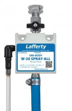 Lafferty - W-50 Wall Mount Uni-Body Spray All - KECSupplies.com