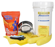 Spill Hero Acid Neutralizer Spill Kit in 6.5 Gallon Bucket ...