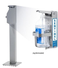 Lafferty 976936-F, Sentinel 1/2-Gallon Hand Sanitizer Dispenser, Floor ...