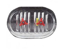 10x6 (11-12) Uninsulated GALV Round Access Door - KECSupplies.com