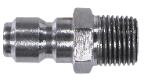 QC PLUG 1/4" MNPT STAINLESS STEEL - KECSupplies.com