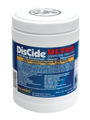 DisCide Ultra Wipes XL 60/Can - DDS Dental Supplies