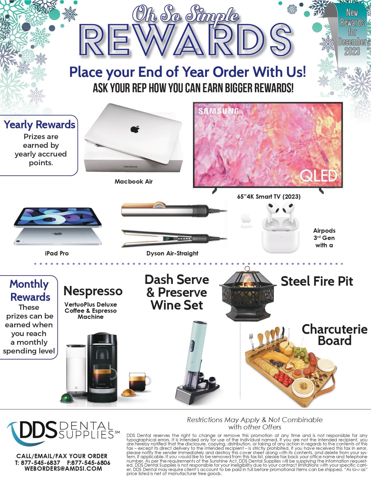 New Rewards for August 2022 from DDS Dental Supplies