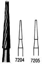 Miltex - Carbide Burs - Fg 7205 - DDS Dental Supplies