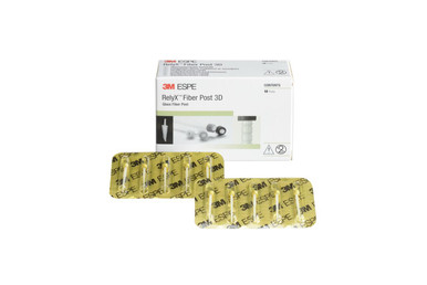 RelyX Fiber Post 3D Refill Size 1 Yellow 10Pk - DDS Dental Supplies