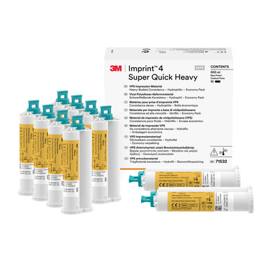 Imprint 4 Super Quick Heavy VPS Impression Material Economy Pack 10Pk ...