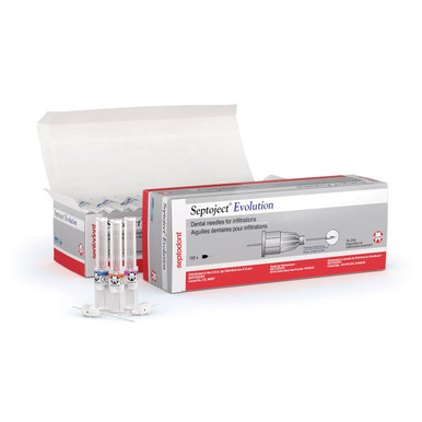 SEPTODONT SEPTOJECT EVOLUTION NEEDLES, 01-N1600 - DDS Dental Supplies
