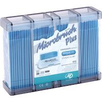 Microbrush Plus Regular Refill Blue 400Pk - DDS Dental Supplies