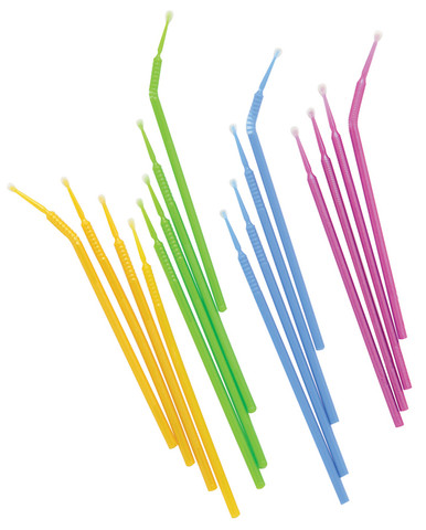 Microbrush Plus Fine Assorted 400Pk - DDS Dental Supplies