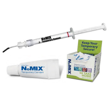 Centrix - NoMIX Zinc-Oxide Eugenol Cement White Refill Syringe Kit ...