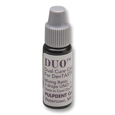 PULPDENT DENTASTIC UNO-DUO SIMPLIFIED DUAL CURE DENTAL ADHESIVE, DUO ...
