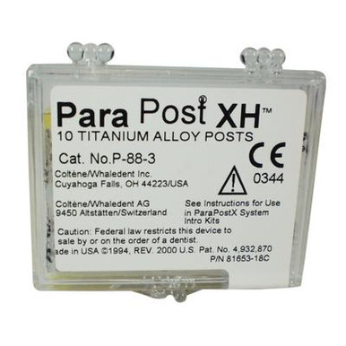 ParaPost XH Titanium Post 3 Brown 10Pk - DDS Dental Supplies