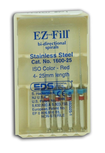 EZ-Fill SS Spiral Refill 25mm 4Pk - DDS Dental Supplies