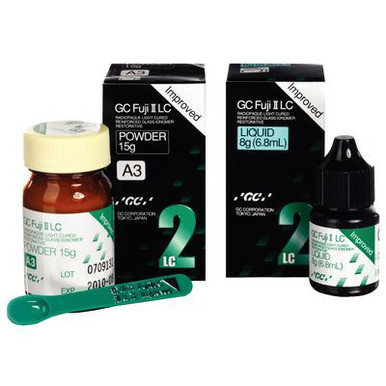 Fuji II LC Improved 1:1 Package A2 Ea - DDS Dental Supplies