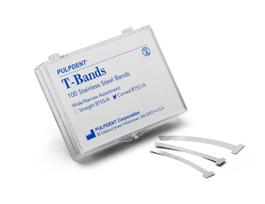 PULPDENT "T" TYPE MATRIX BANDS, BTSC/A - DDS Dental Supplies