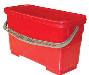 Charging Bucket With Leak Proof Lid 16 Quart Red (DROP SHIP ONLY from ...