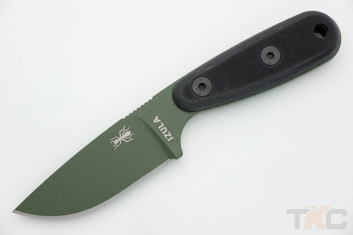 ESEE Izula Factory Handle Slabs, Black G10