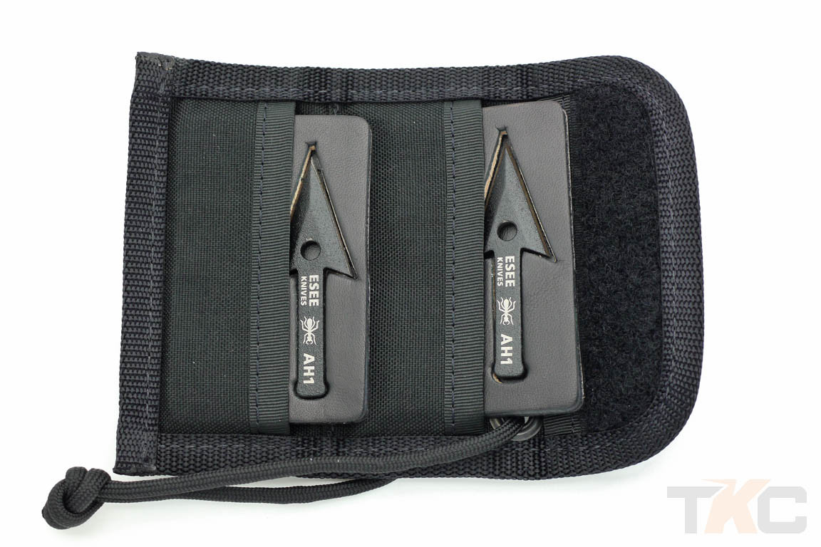 ESEE Izula Gear AH-1 Arrowhead Wallet with Black Nylon Construction