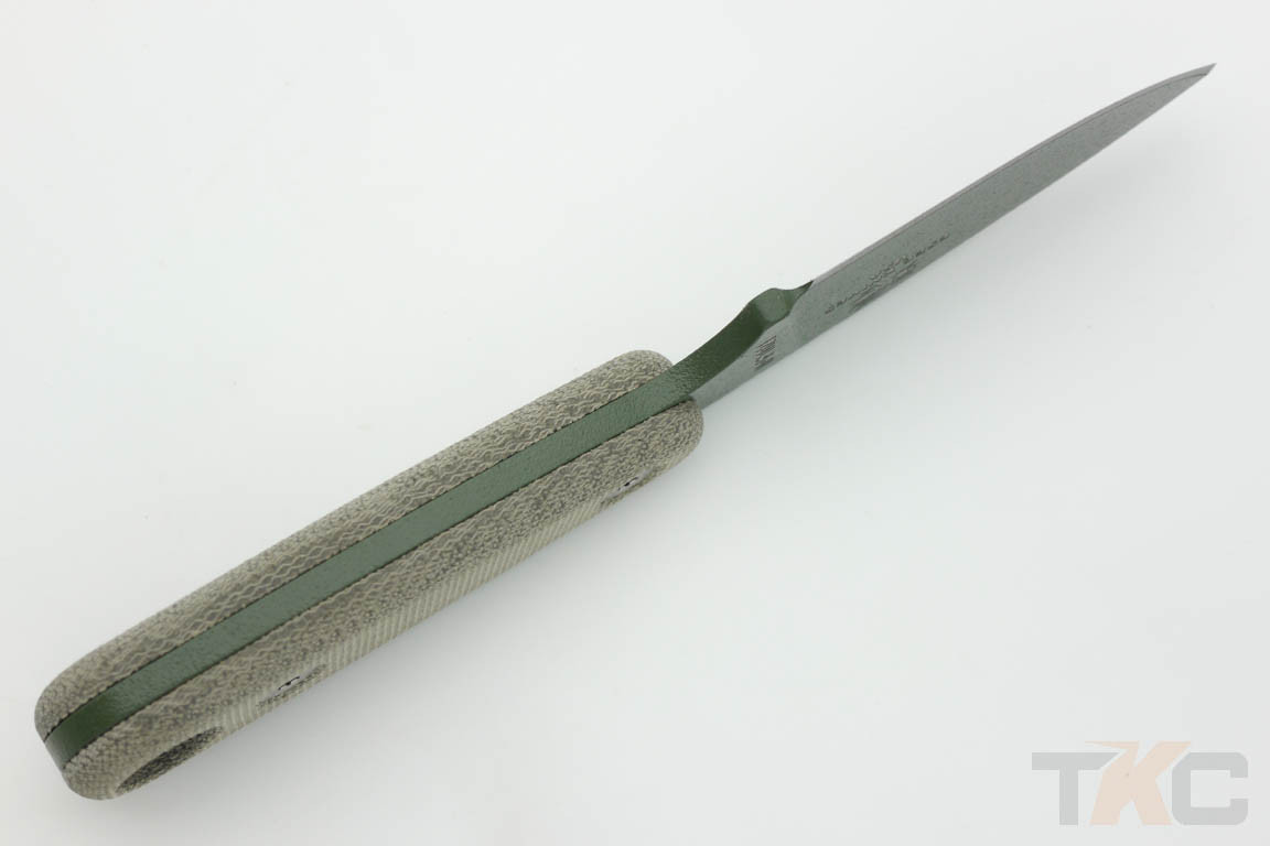 ESEE IZULA-II-OD Fixed Blade Neck Knife with OD Green Blade & Green ...