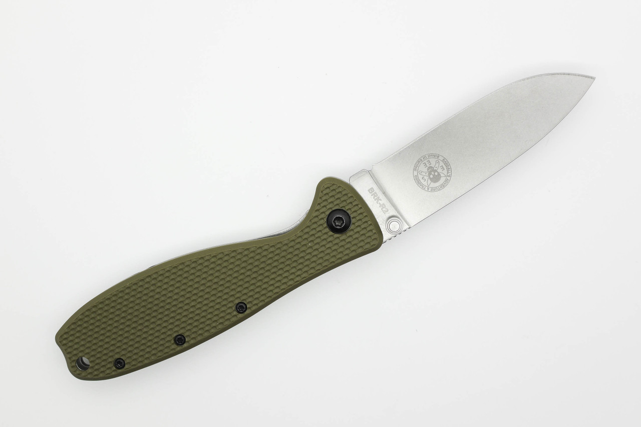 ESEE Knives/BRK: Zancudo Folding Knife, D2 Blade, Olive Drab FRN and ...