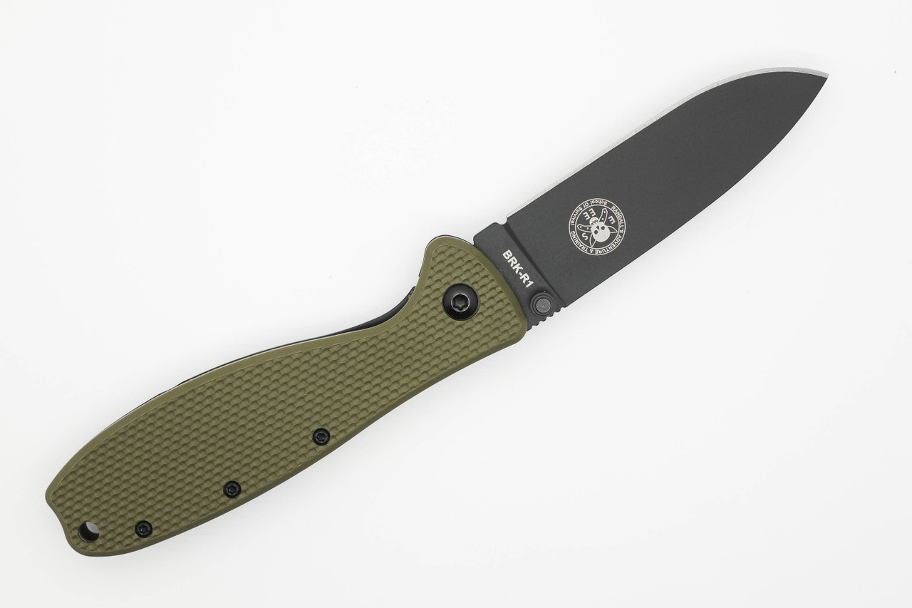 ESEE Knives/BRK: Zancudo Folding Knife, Olive Drab FRN and Stainless ...
