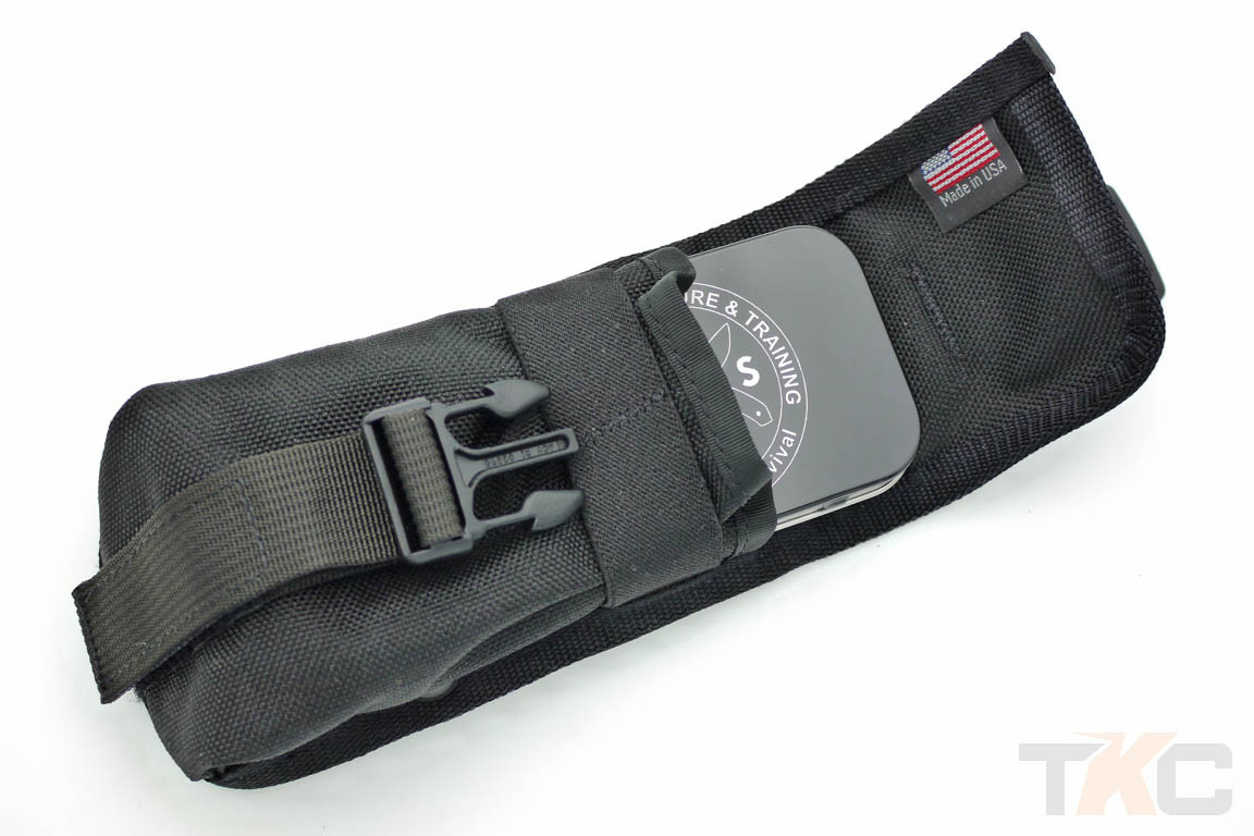 ESEE-52-POUCH-L ESEE-5, 6, Laser Strike LONG Accessory Pouch - Black