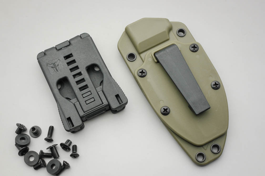 Ontario RAT-3, Original Green Plastic Sheath System