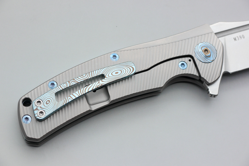 Reate Knives Horizon-Ti Folding Pocket Knife w/ Titanium Frame/Handle