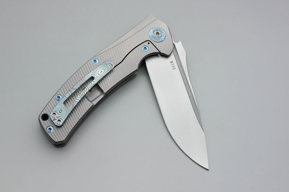 Reate Knives Horizon-Ti Folding Pocket Knife w/ Titanium Frame/Handle