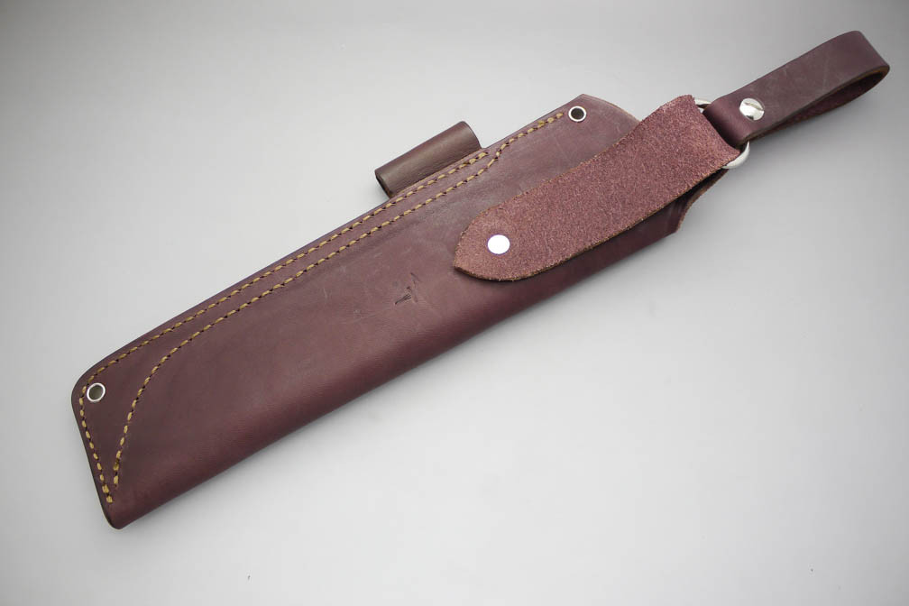 TKC: #W ESEE-6 / RAT-7 / FB-6.5 Pouch Style Leather DANGLER Sheath w ...