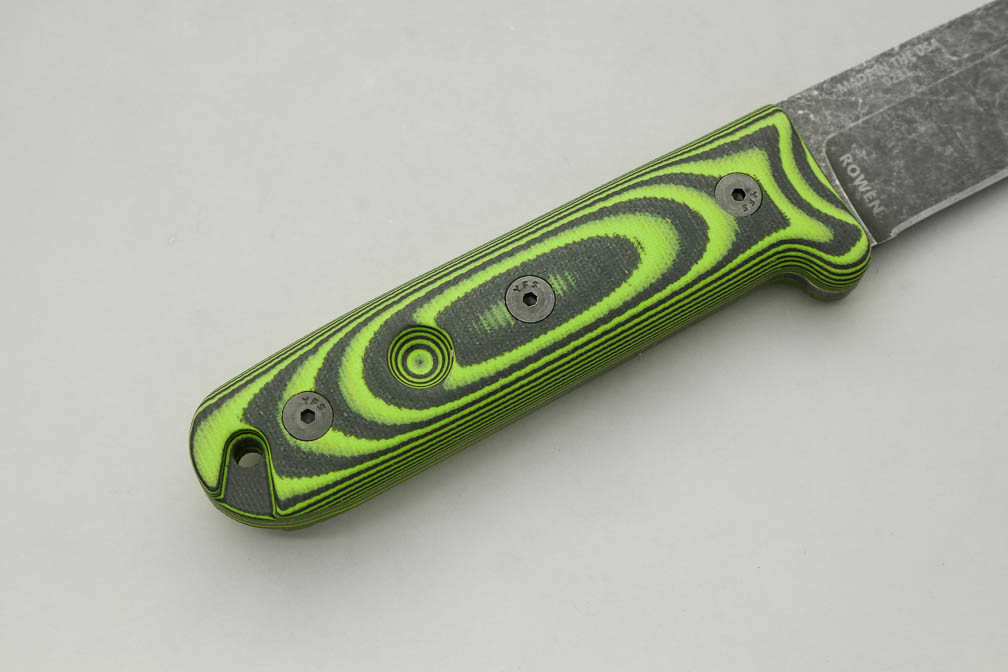 TKC: G10 Handle for ESEE PR4 - Neon Green & Black