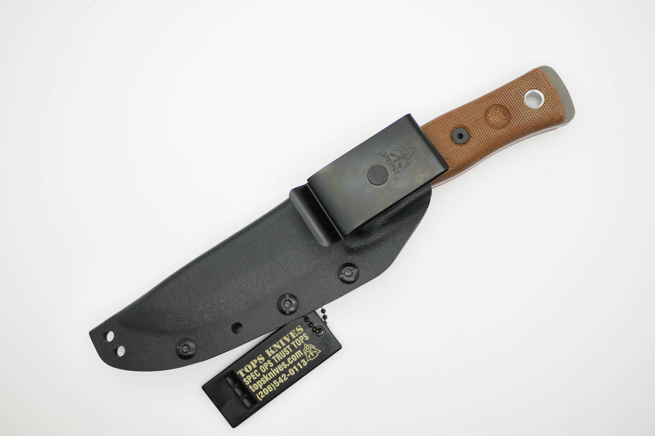 TOPS Knives Fieldcraft 154CM Stainless (By Brothers of Bushcraft), BROS ...