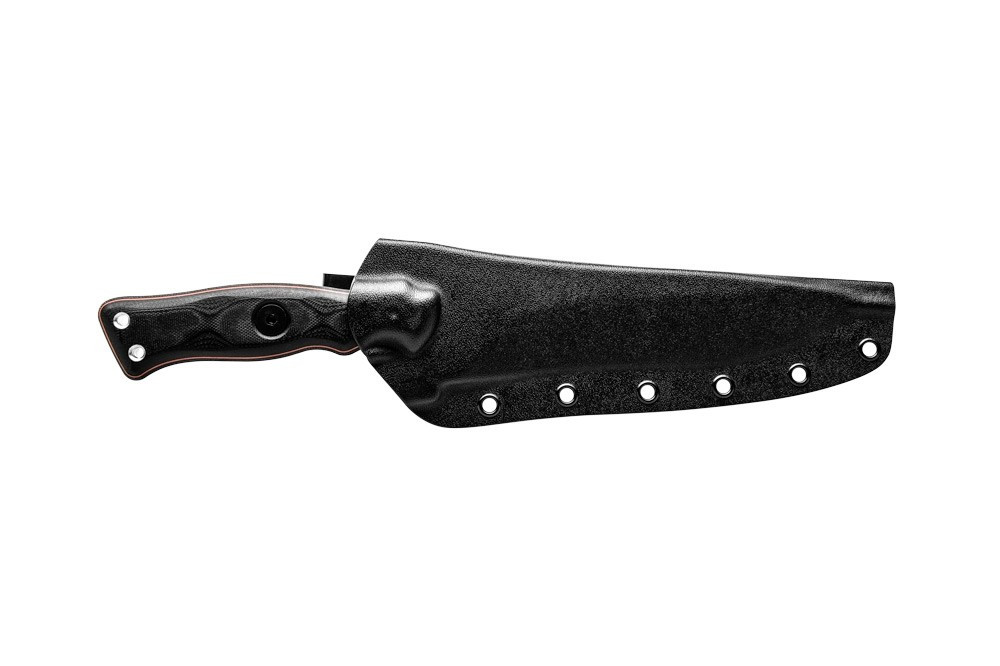 TOPS Knives Operator 7 Blackout Edition - Black Traction Coat Finish ...