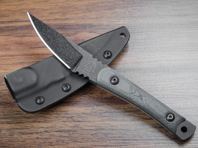 TOPS Knives, TPTSS07 Scalpel Fixed Blade Tactical Knife with Black ...