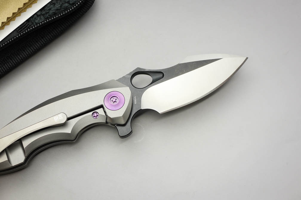 WE Knife Company 605J - Frame Lock - Gray Titanium
