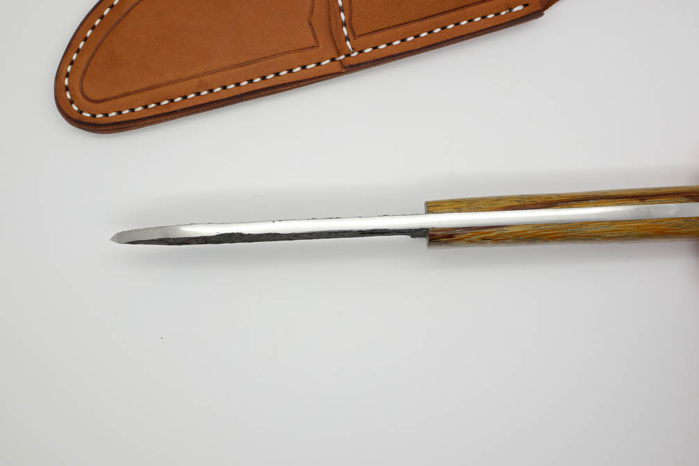Lon Humphrey Custom Kephart, Scandi Grind (Flat Tang) Fixed Blade ...