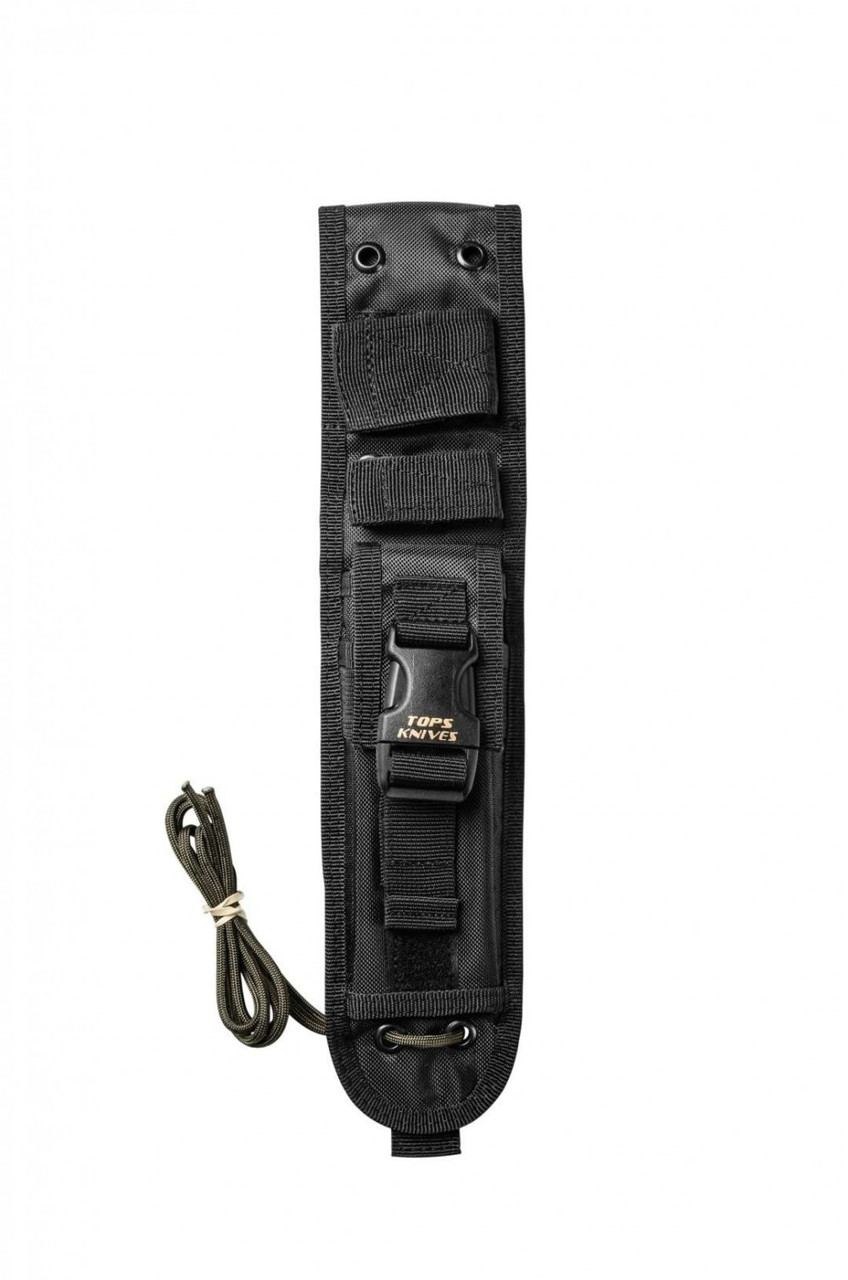 TOPS Knives: 6" Black Ballistic Nylon Sheath