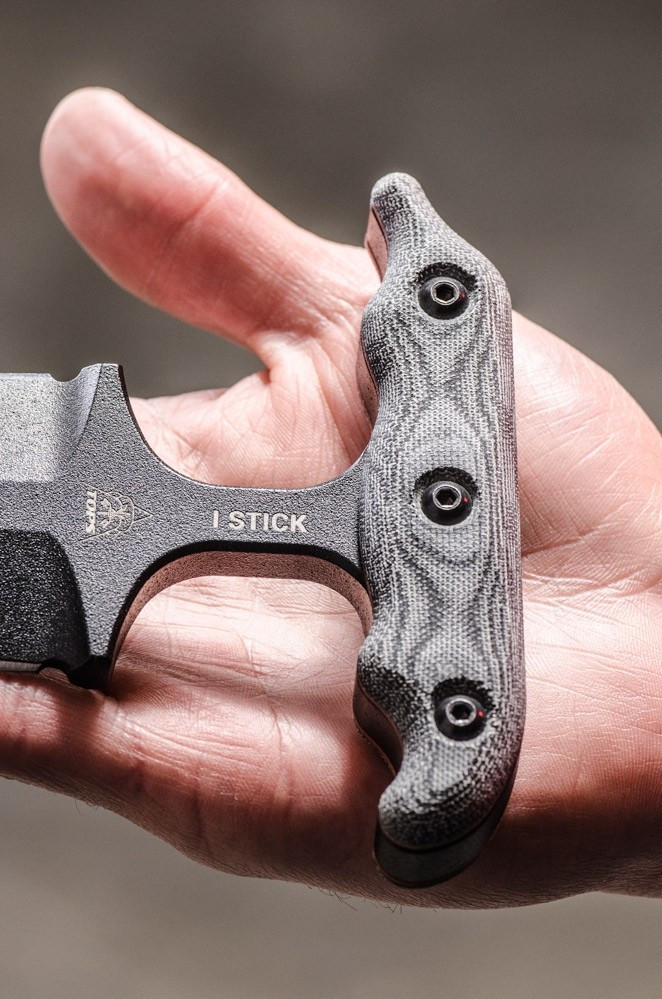 TOPS - I Stick Push Dagger - 1075 Steel - The Knife Connection