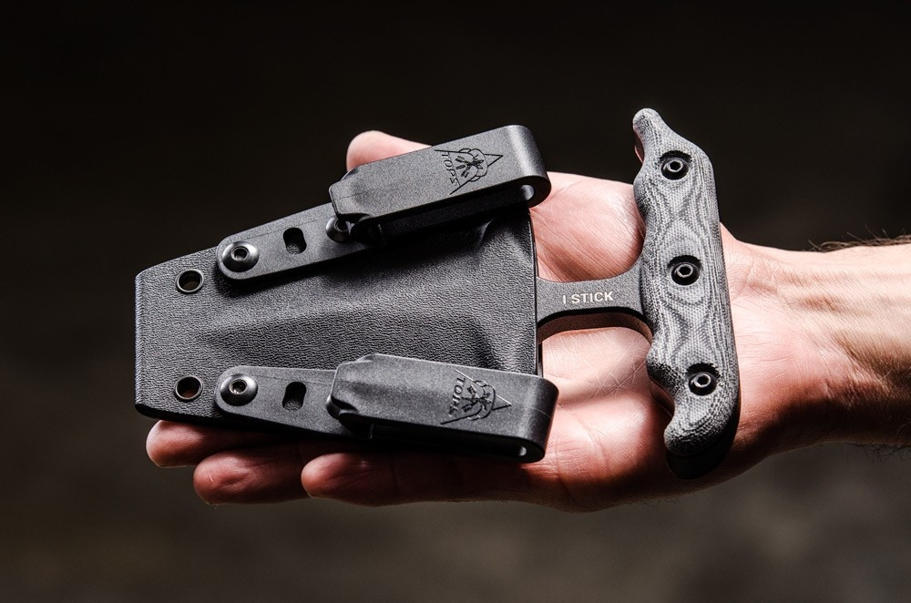 TOPS - I Stick Push Dagger - 1075 Steel - The Knife Connection