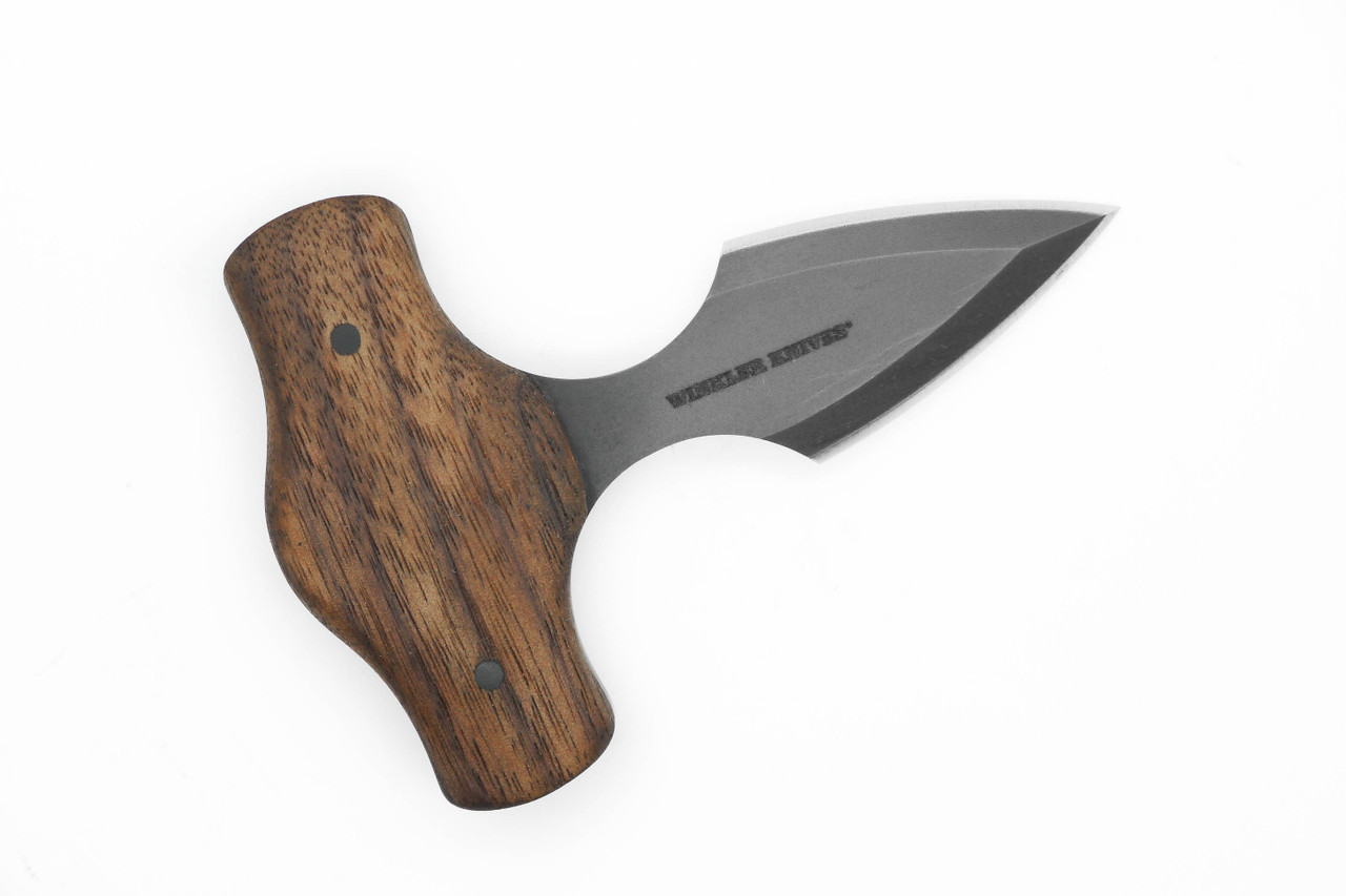 Winkler Knives - Push Dagger - 80CRV2 Steel - Full Double Edge - Walnut ...