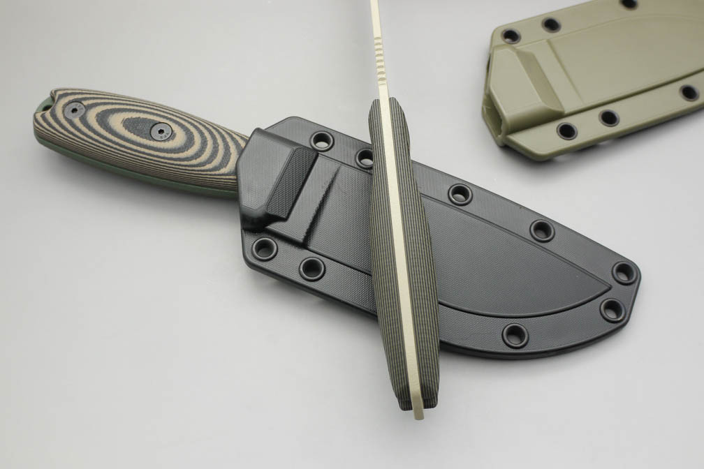 TKC: COMPACT G10 Handle for ESEE 3 / ESEE 4 - Neon Yellow