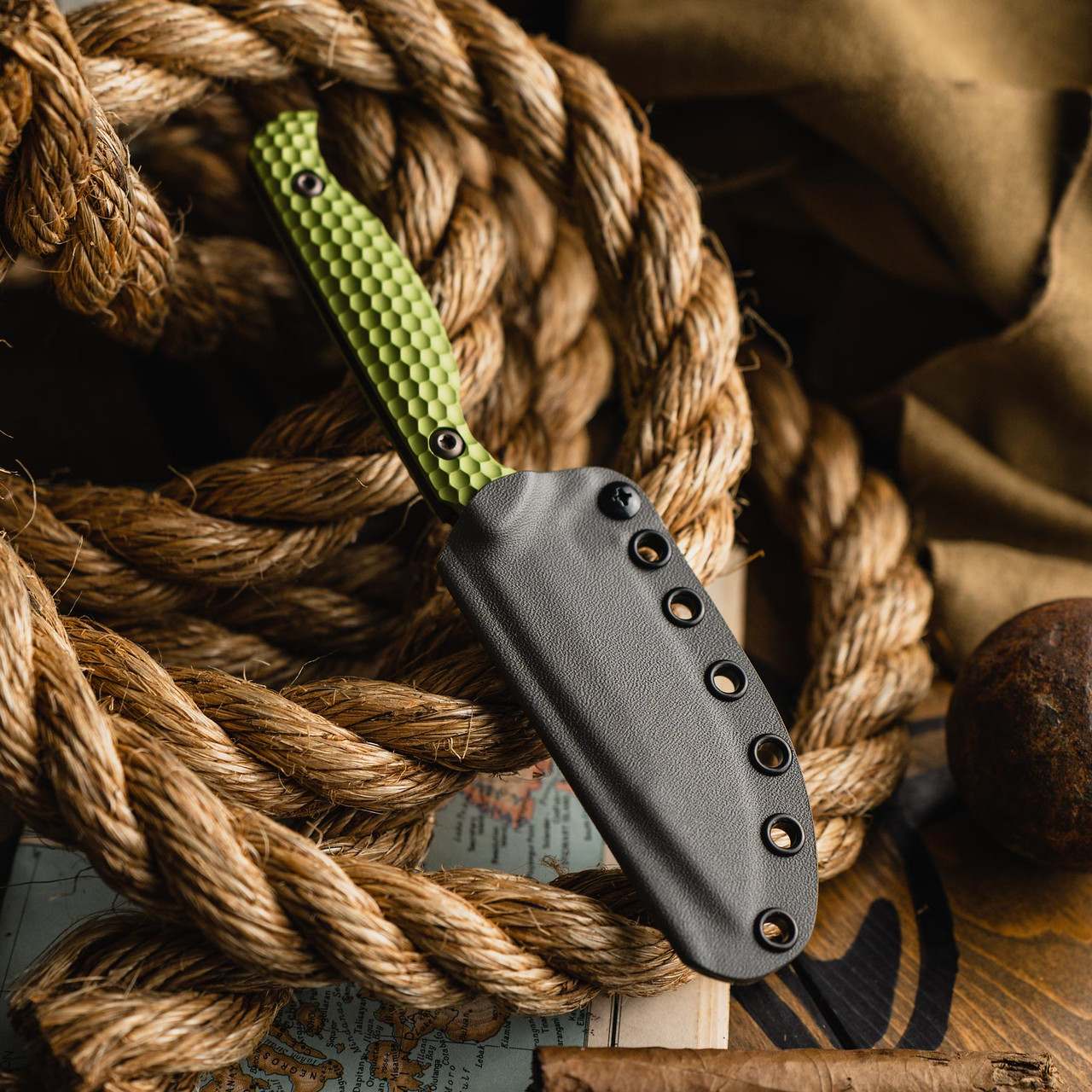 Toor Mutiny CPM-154 Sea Green 7075 - The Knife Connection