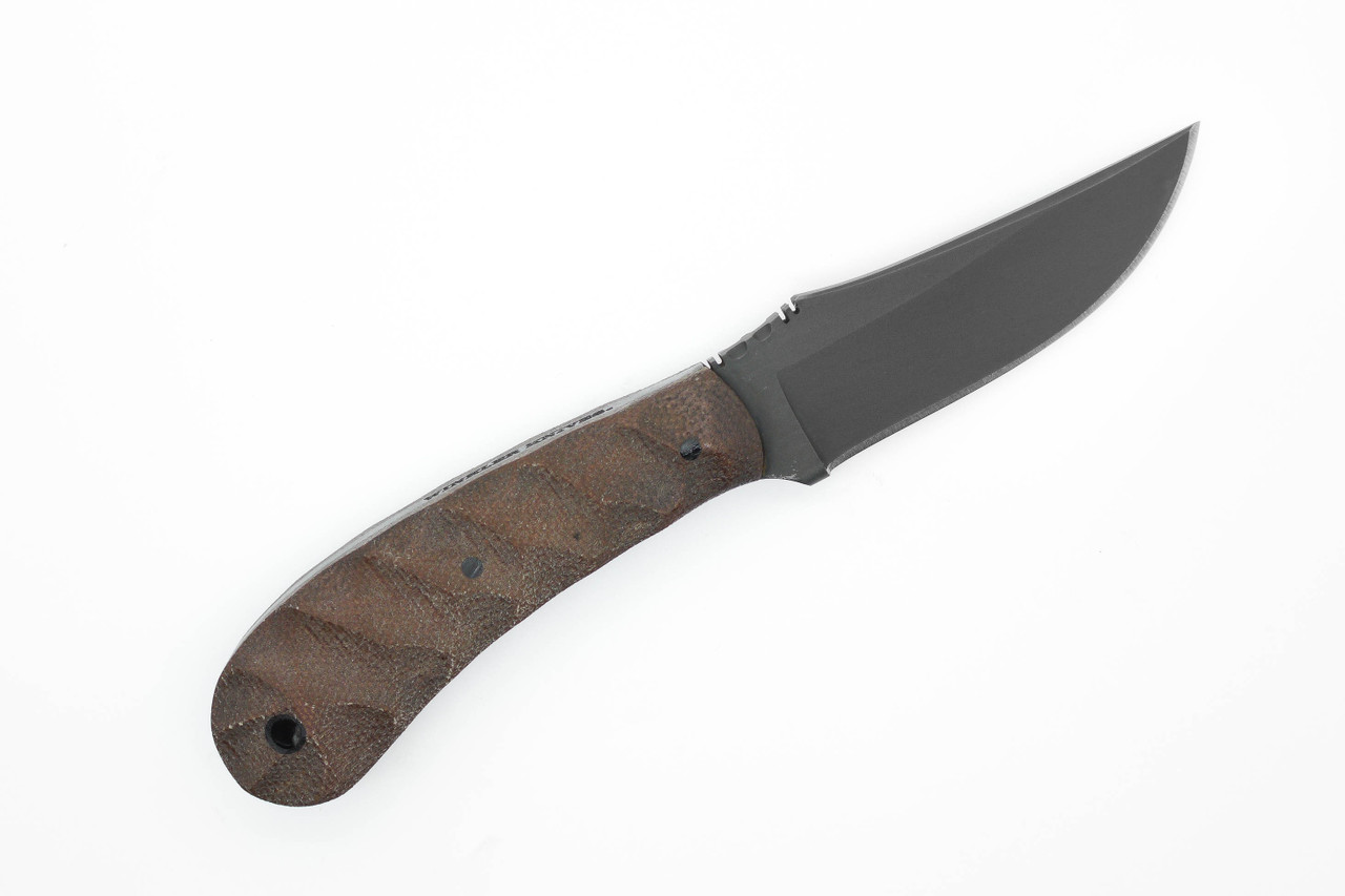 Winkler SD1 80CrV2 Sculpted Brown Laminate - The Knife Connection