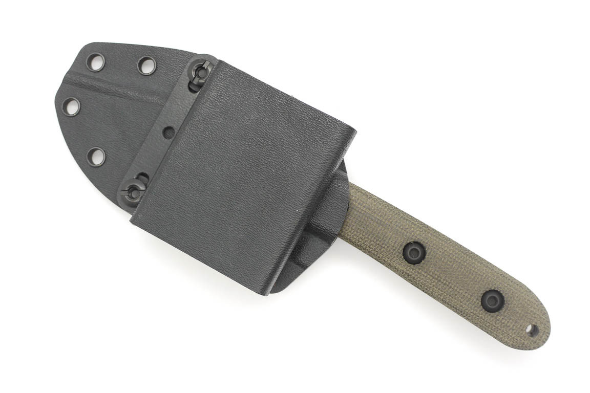 ESEE Pacaya - CPM 3V Steel - OD Green Canvas Micarta Handle - First ...